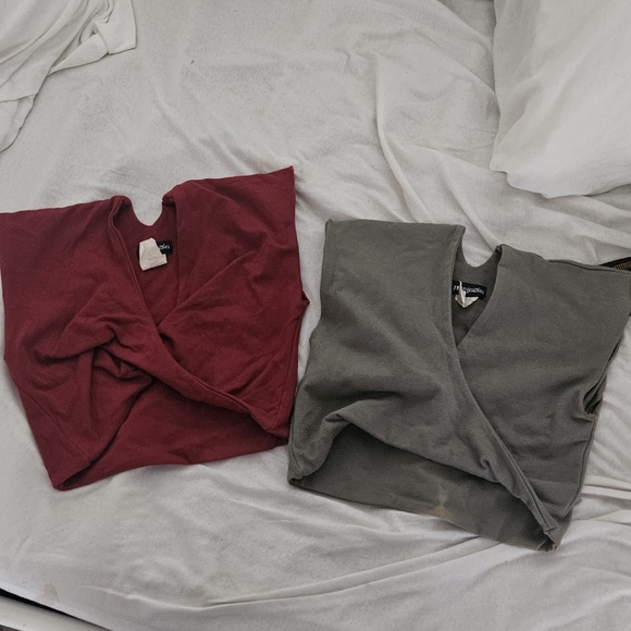 Melodia Designs | Tops | Melodia Designs Belly Dance Wrap Short Sleeve ...